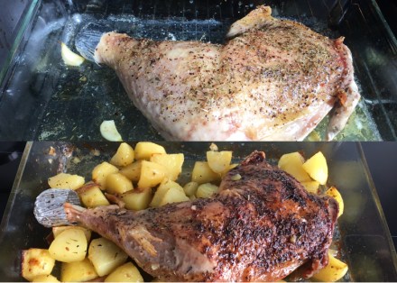 Cuisseau de dinde rôti au thym – Les délices d'Anaïs