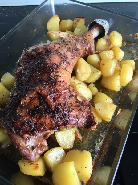 Cuisseau de dinde rôti au thym – Les délices d'Anaïs