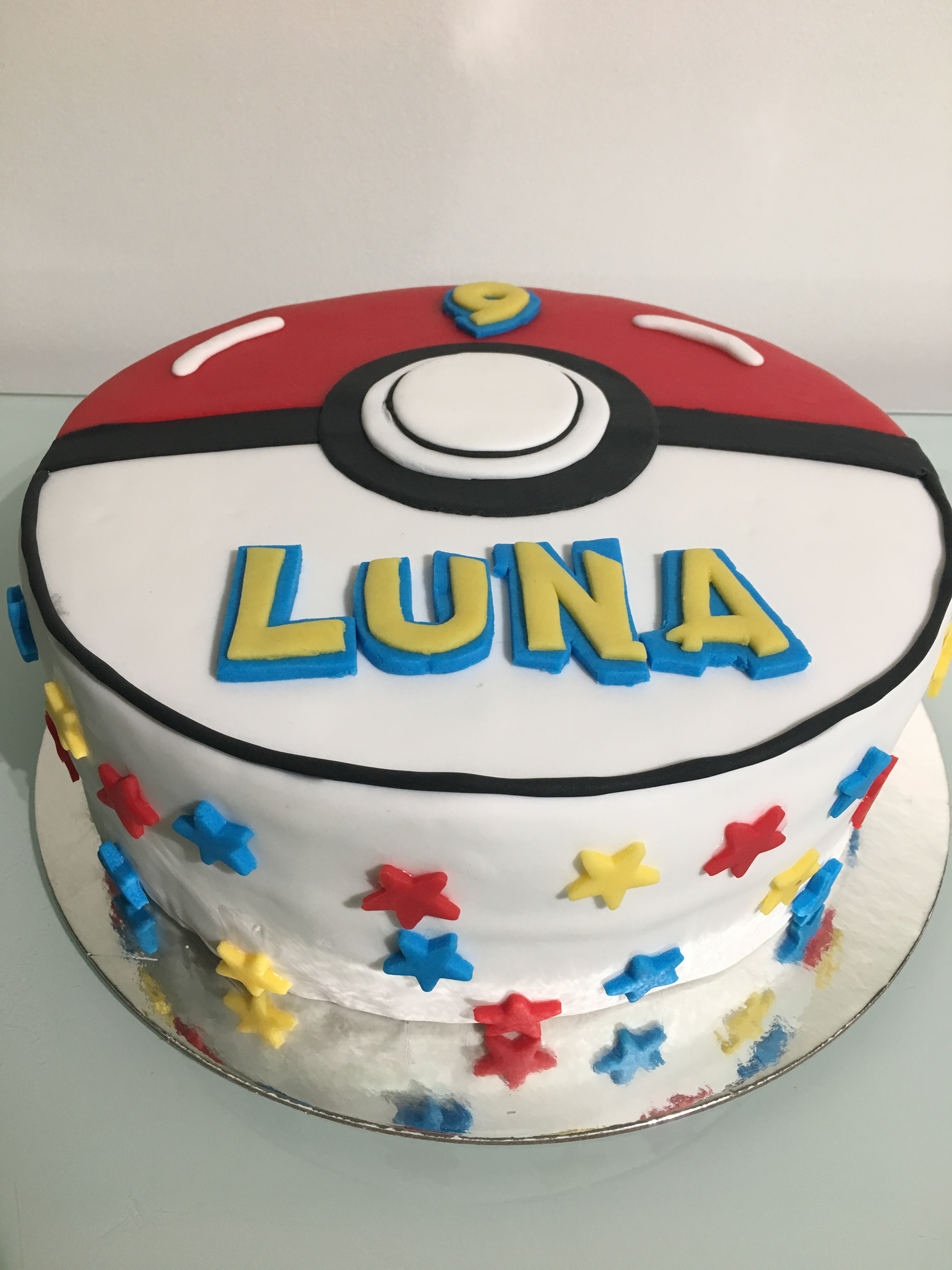Le gâteau d’anniversaire Pokémon #2 – Les délices d'Anaïs
