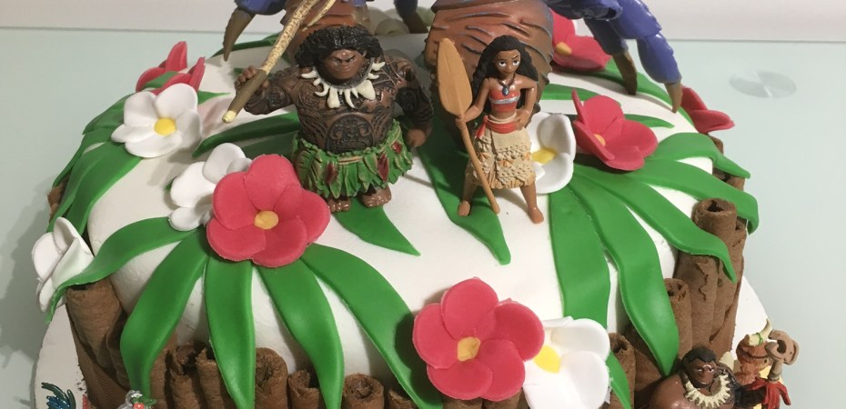 Le gâteau d’anniversaire Vaiana #3 – Les délices d'Anaïs