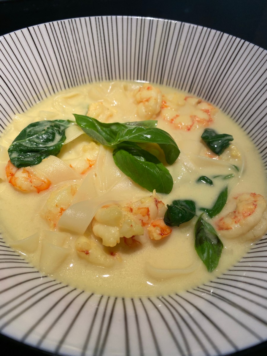Bouillon de coco aux crevettes – Les délices d'Anaïs